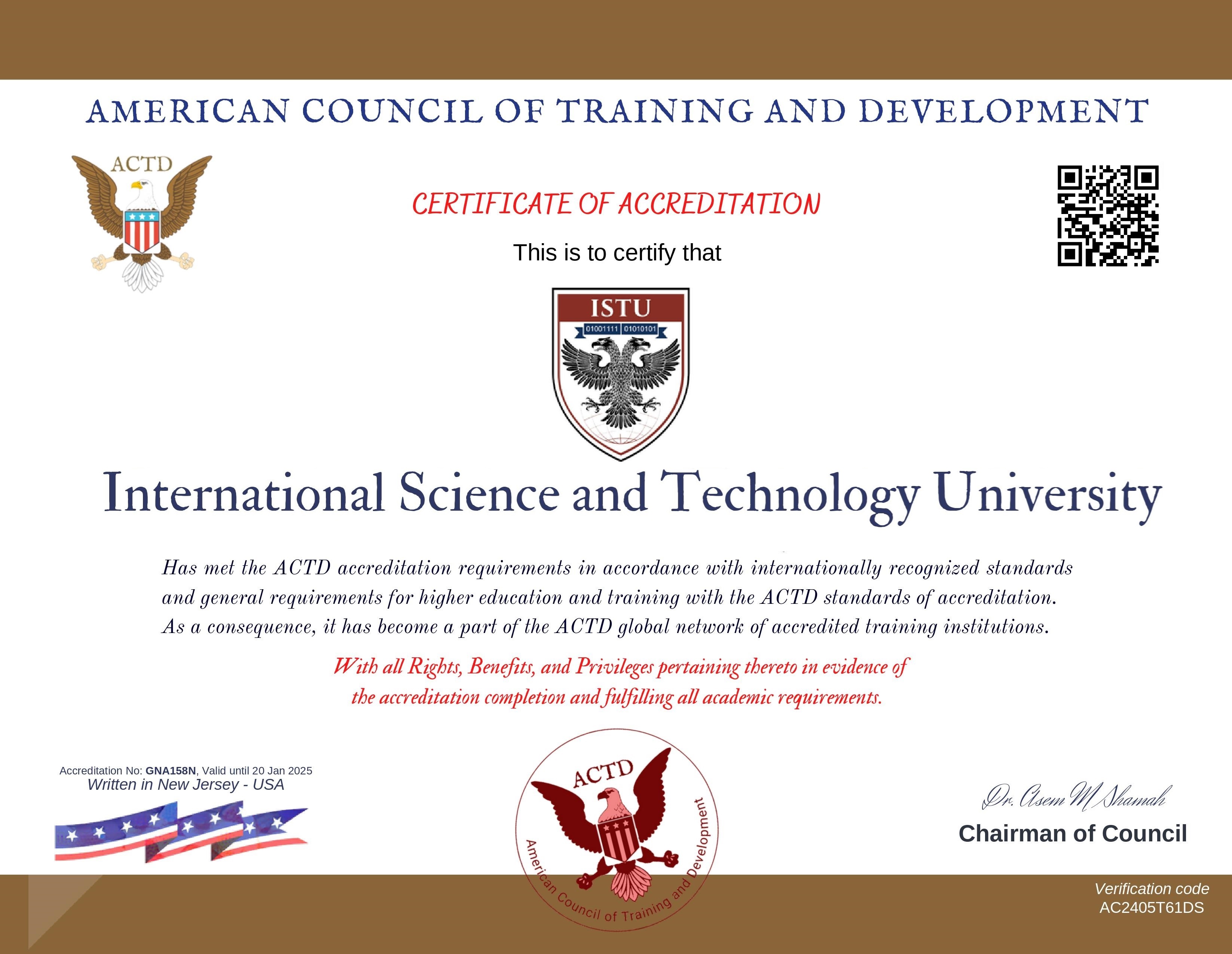 ISTU University